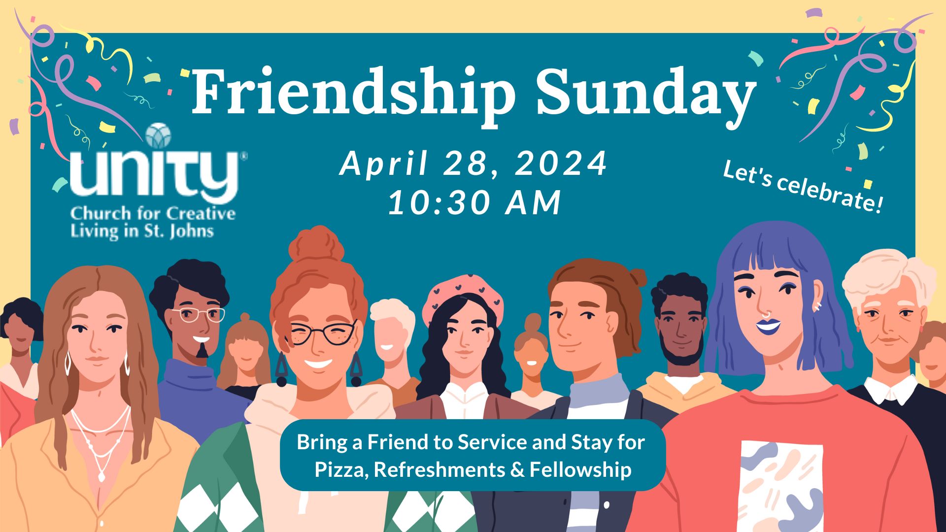 Friendship Sunday! | Unity Church for Creative living