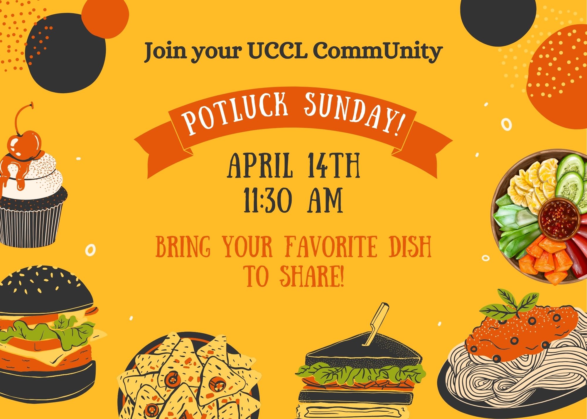 Potluck Sunday! | Unity Church for Creative living